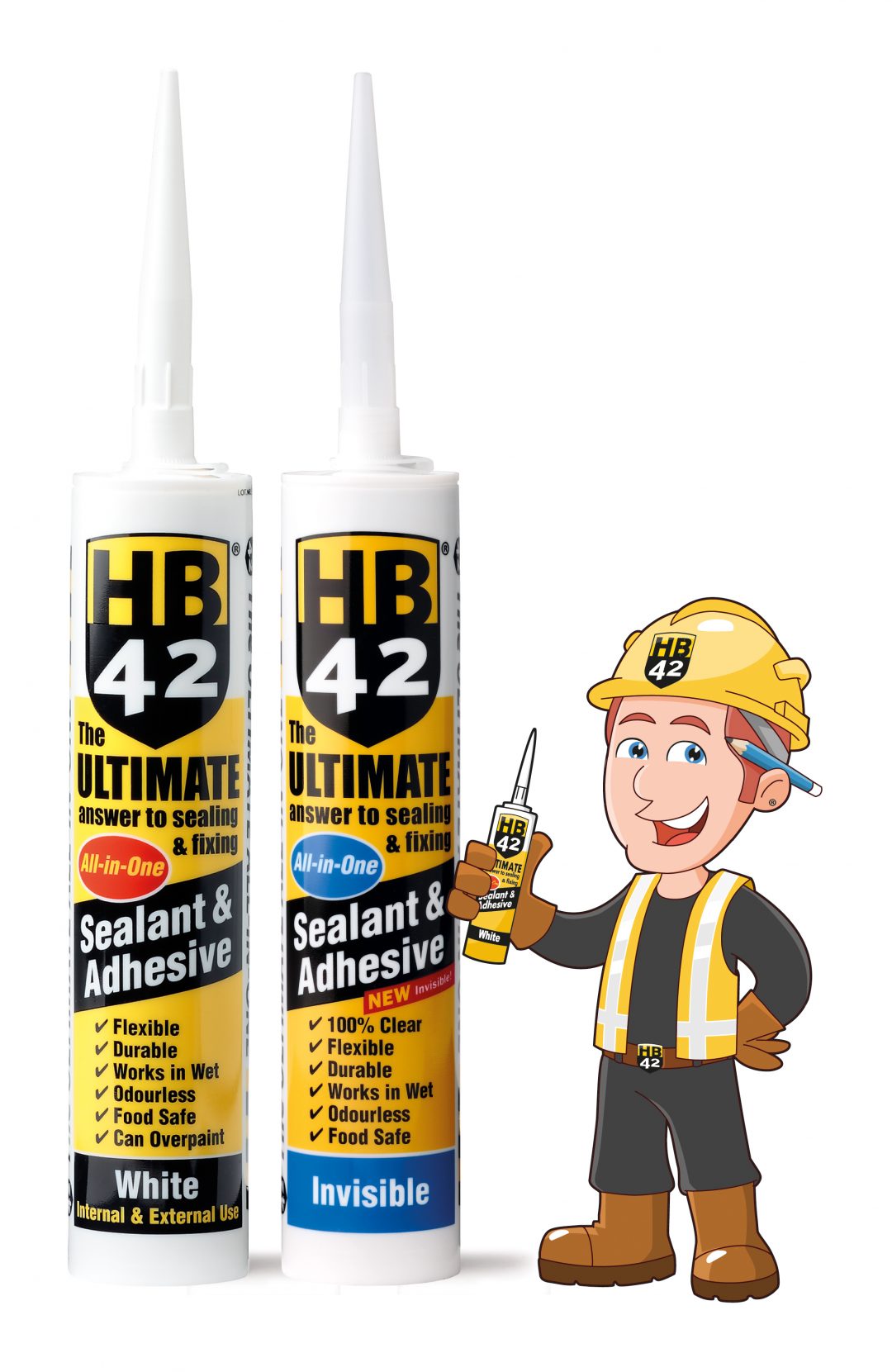HB42 Reveal New Products + New Mascot at the Build Show! | hb42.co.uk